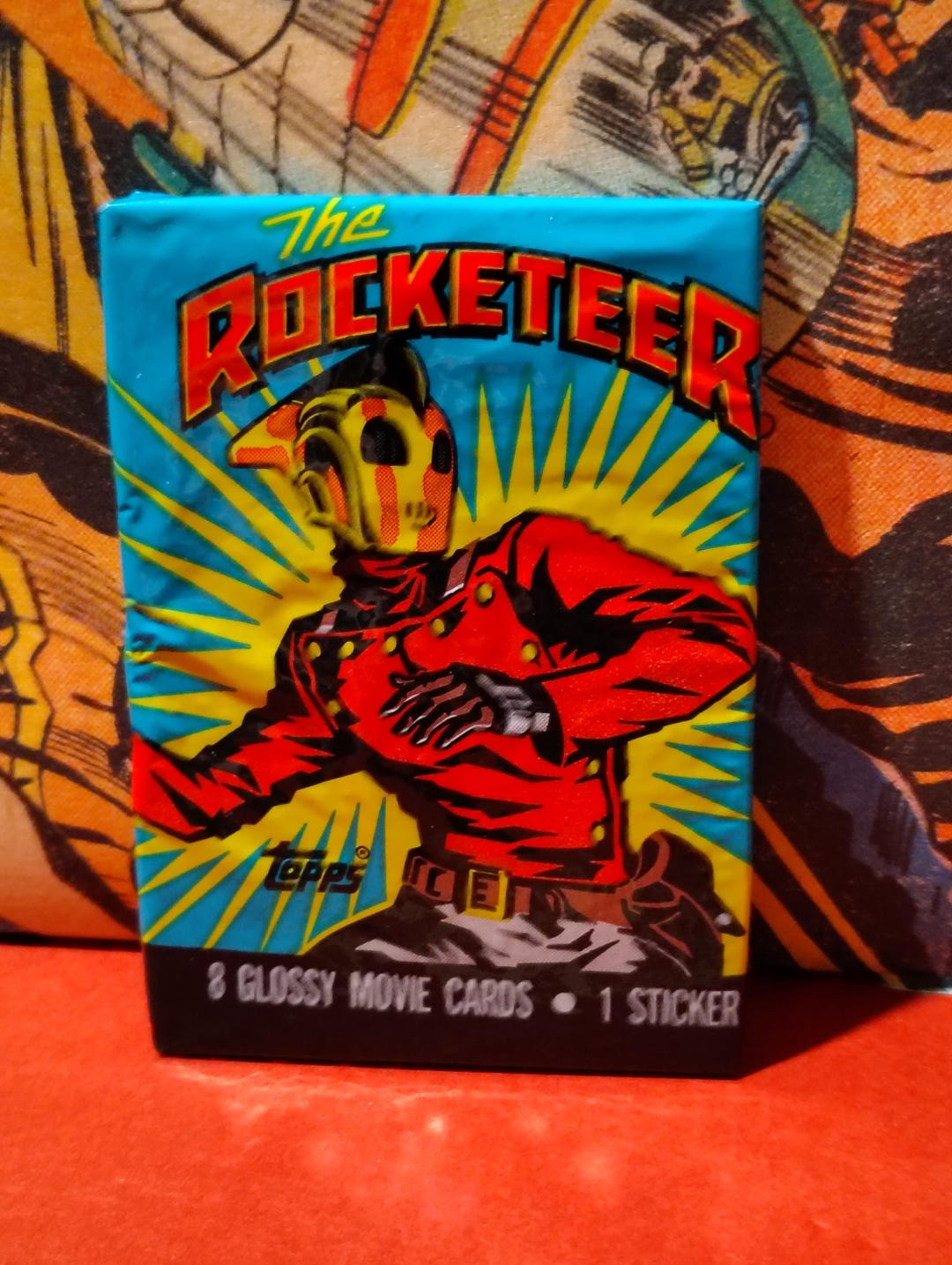Vintage 1991 Topps Disney THE ROCKETEER Movie Trading Cards Sealed ...