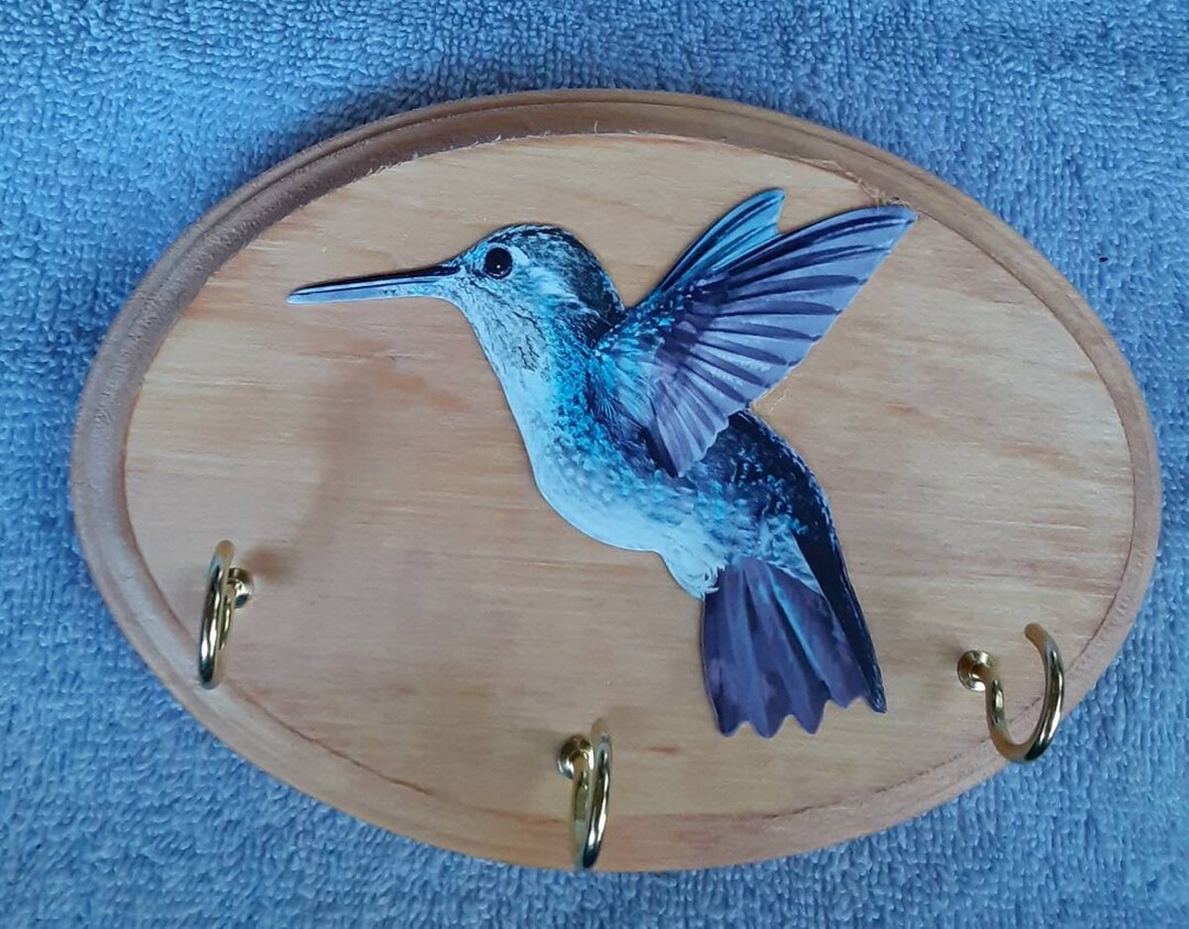 Hummingbird Key Holder - Etsy