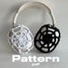 Spiderweb Crochet Headphone Covers PATTERN - Halloween Crochet - PDF ...