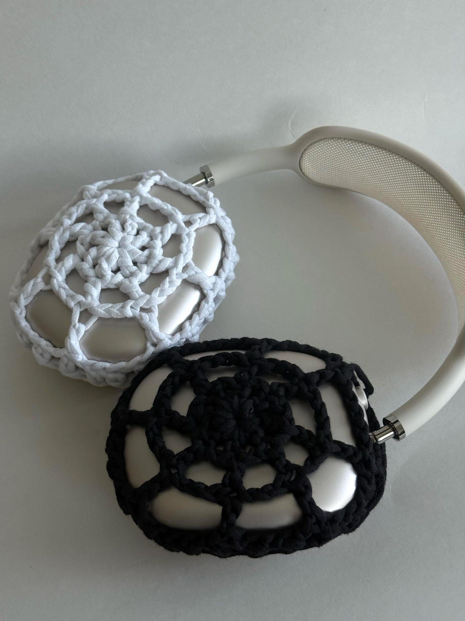 Spiderweb Crochet Headphone Covers PATTERN - Halloween Crochet - PDF ...