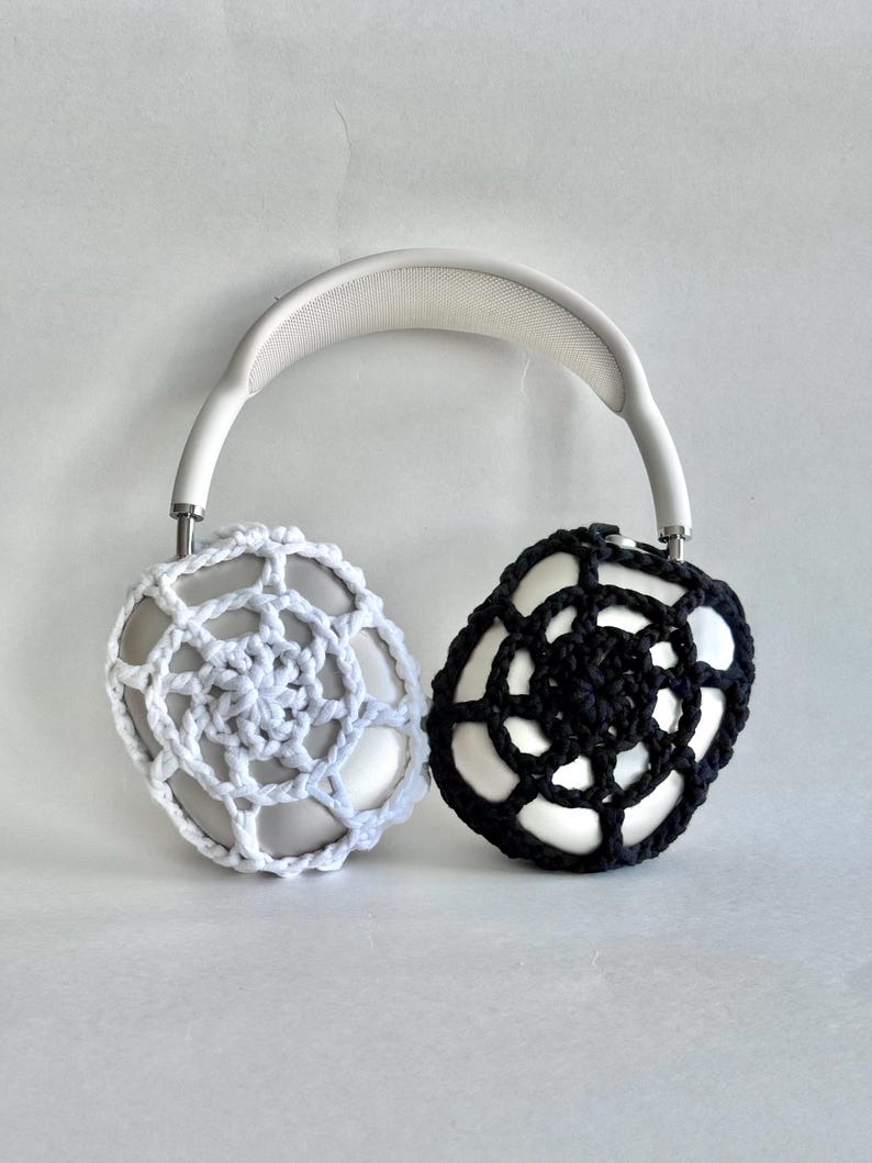 AirPod Max Headphone Spiderweb Covers Crochet - Etsy