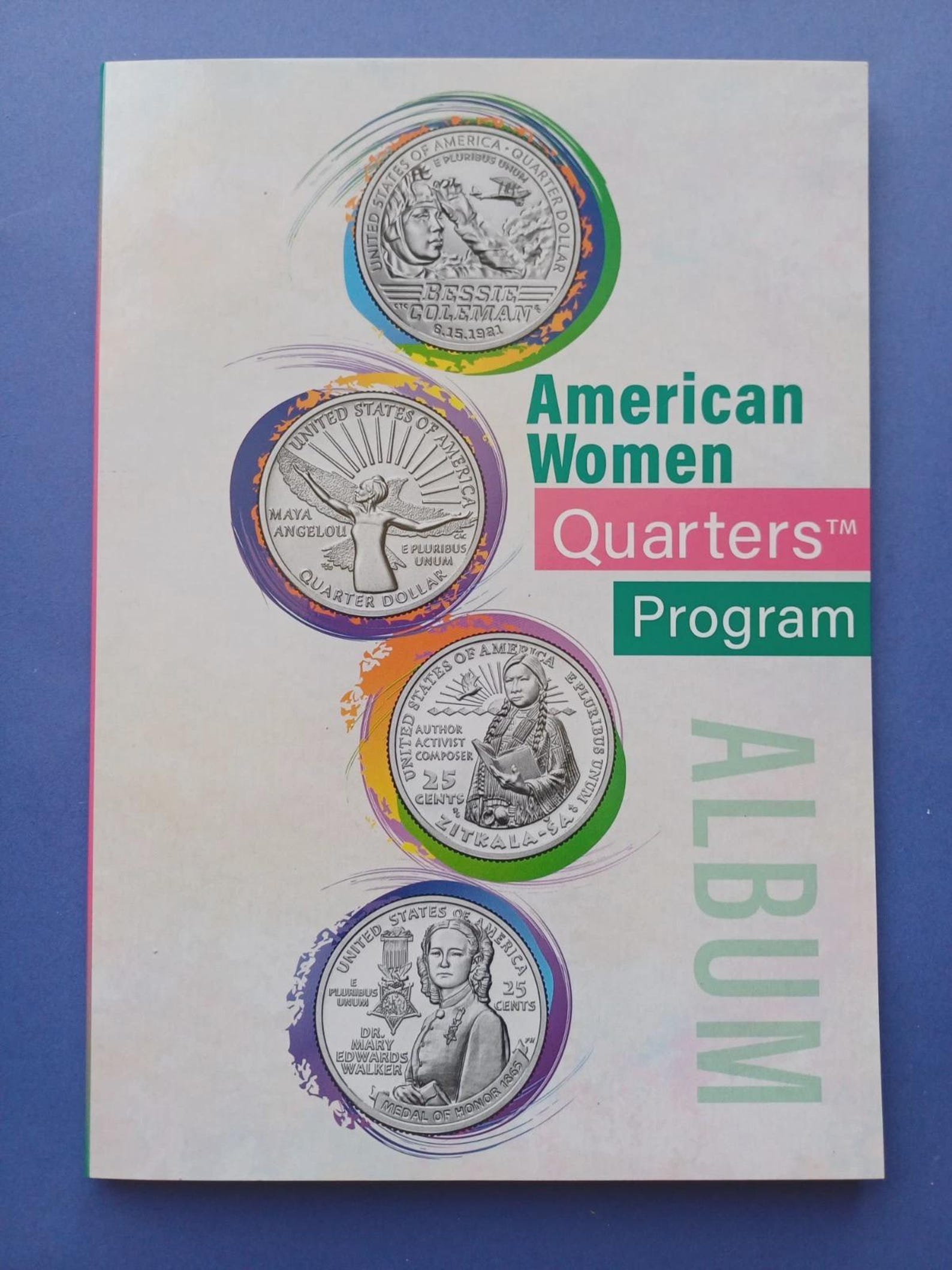 USA Complete Set of 20 Coins in Album American Women Quarters Program ...
