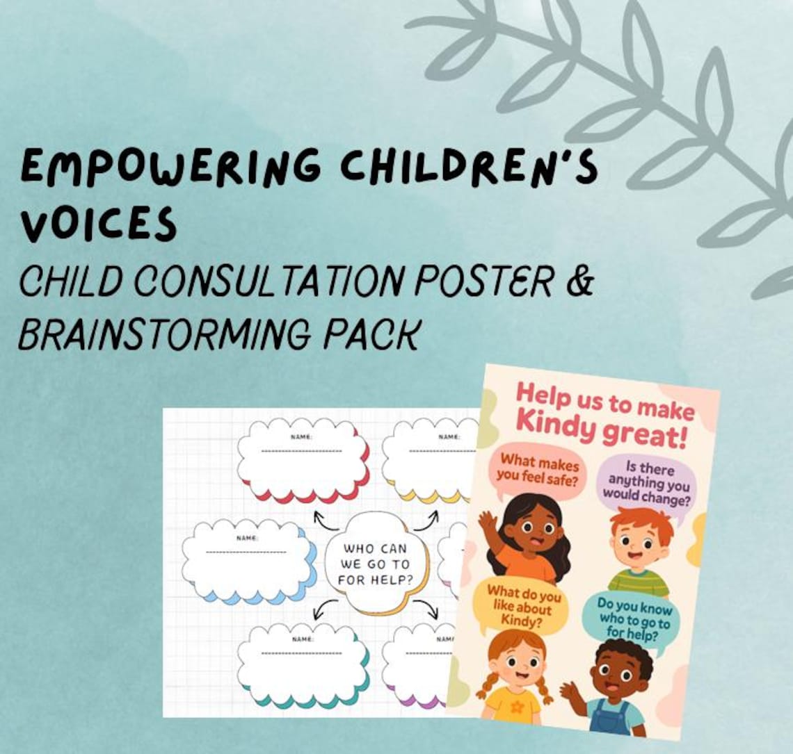 Empowering Children's Voices - Child Consultation Poster ...