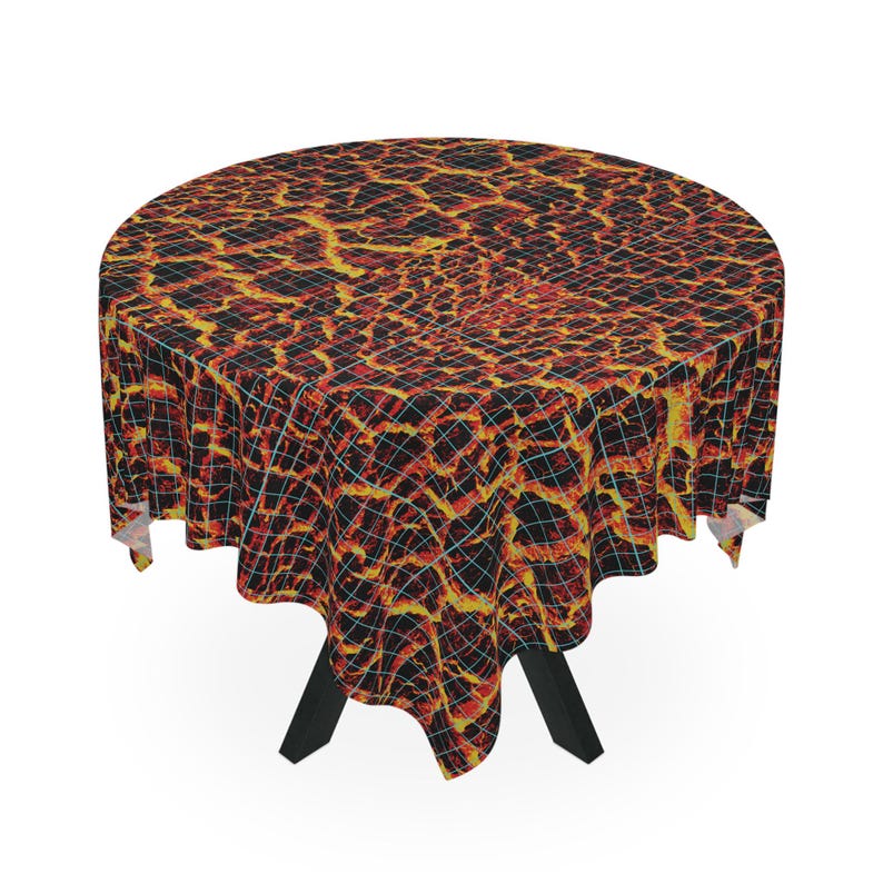 Large Tabletop Roleplaying Game Grid Battle Map | Dragon-slaying TTRPG Tablecloth | Striking ...