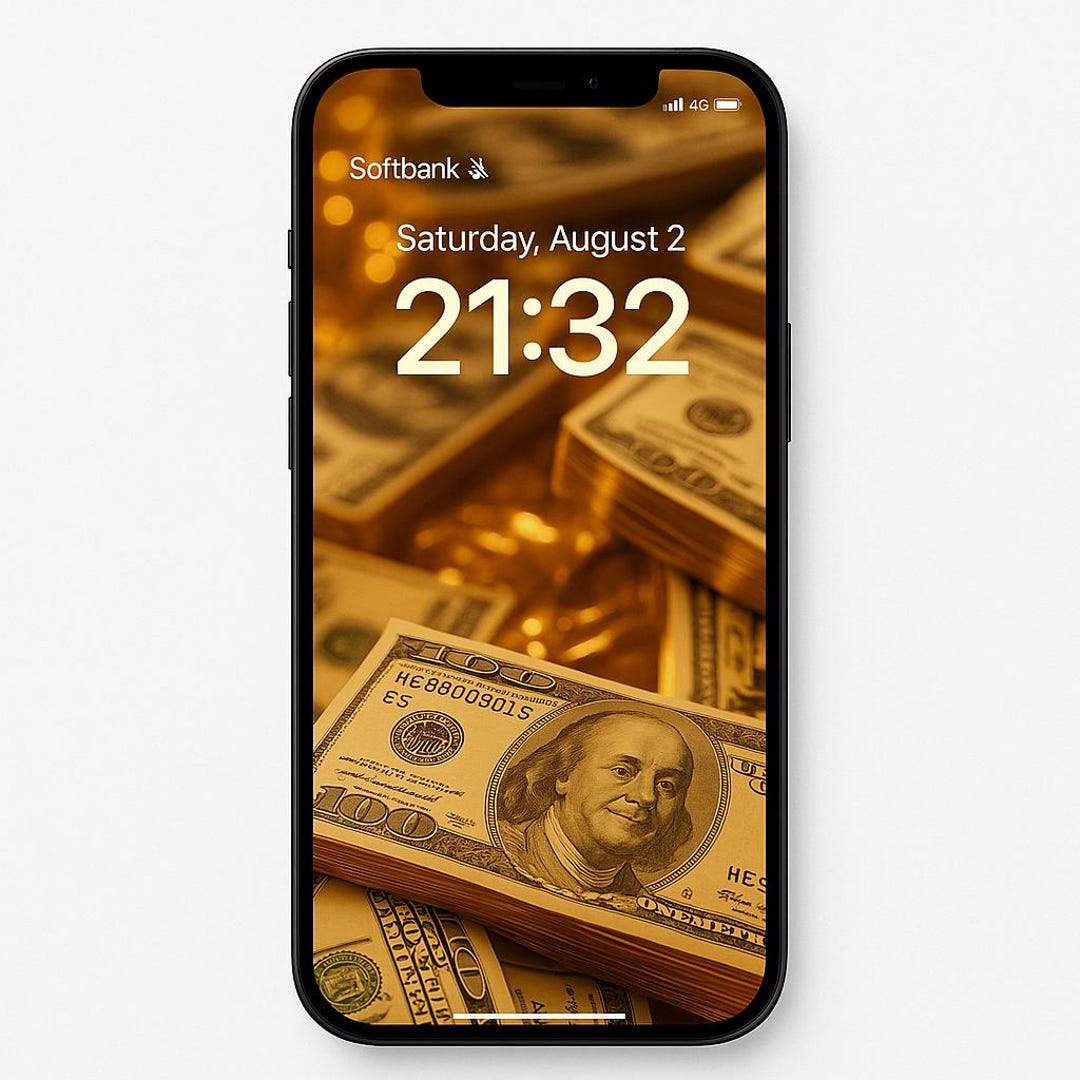 Luxury Money Stack iPhone Wallpaper – Digital Download, 8K Ultra HD ...