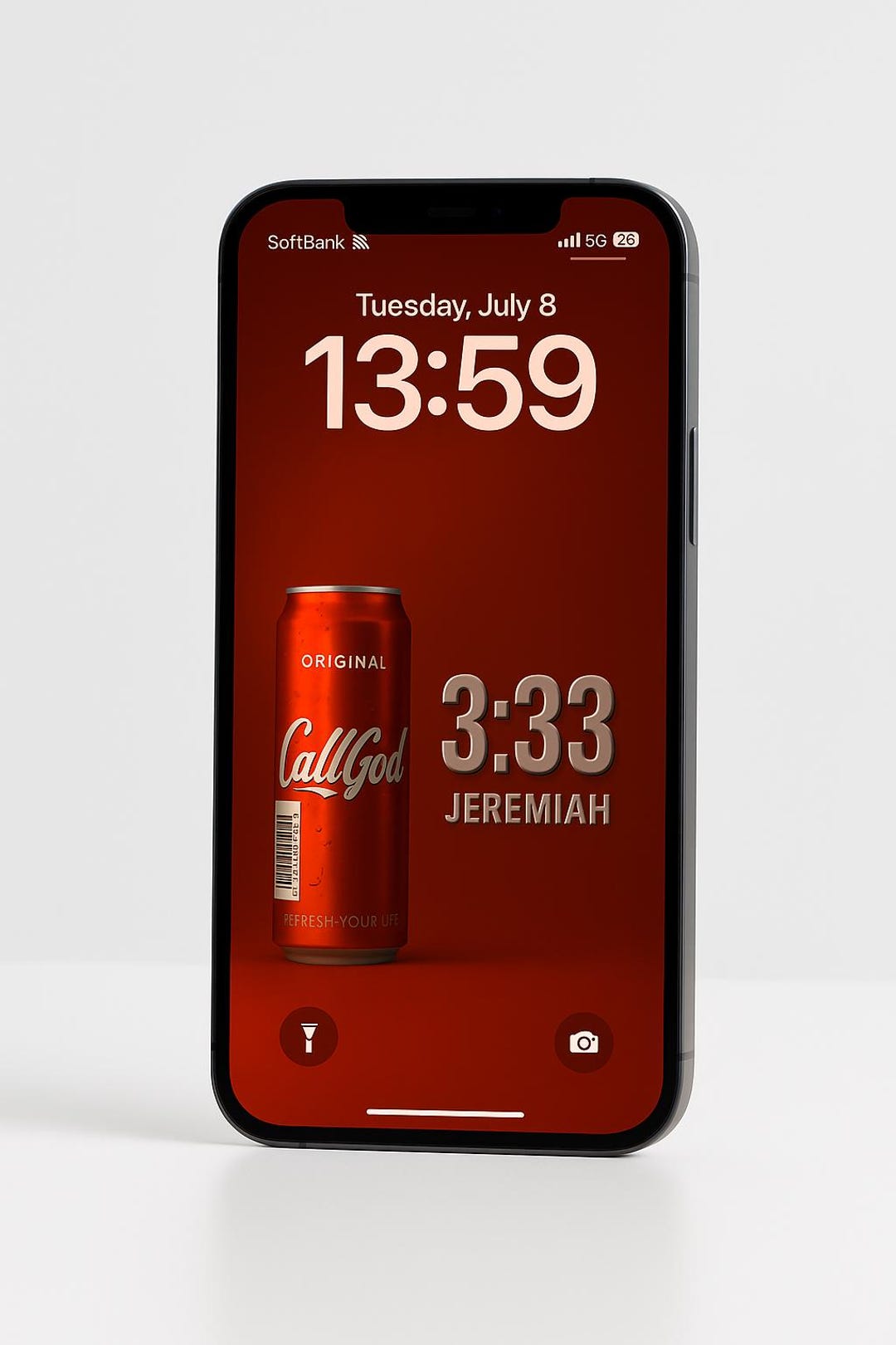 Call God Phone Wallpaper | Jeremiah 33:3 Lock Screen | Christian ...