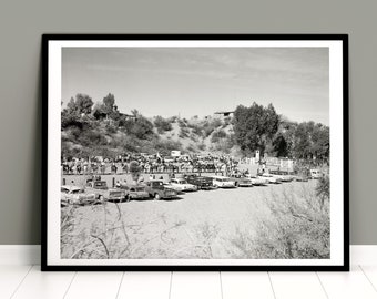 Vintage Remuda Ranch Rodeo Photo Black and White Archival - Etsy