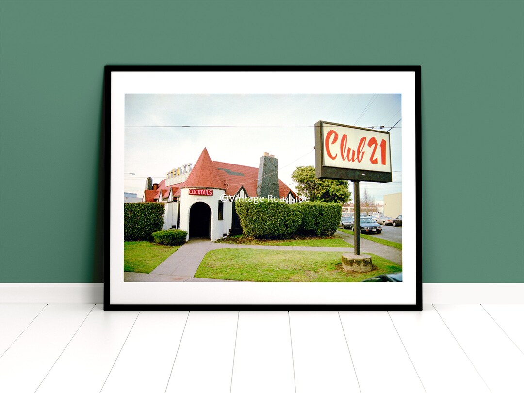 Club 21 Portland Oregon Dive Bar Photo Color Print From - Etsy