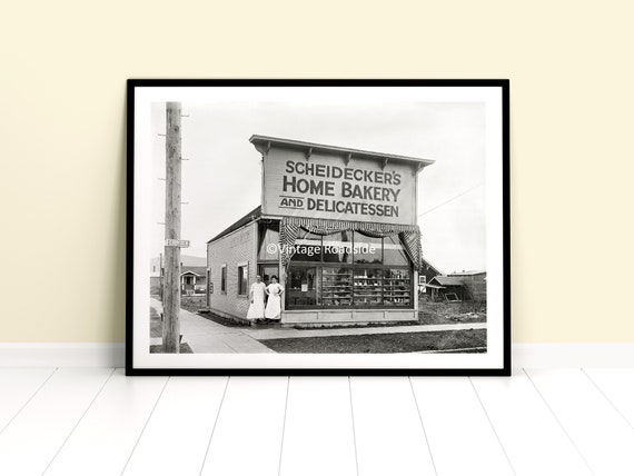 Vintage Portland Oregon Bakery Photo Fine Art Print from | Etsy