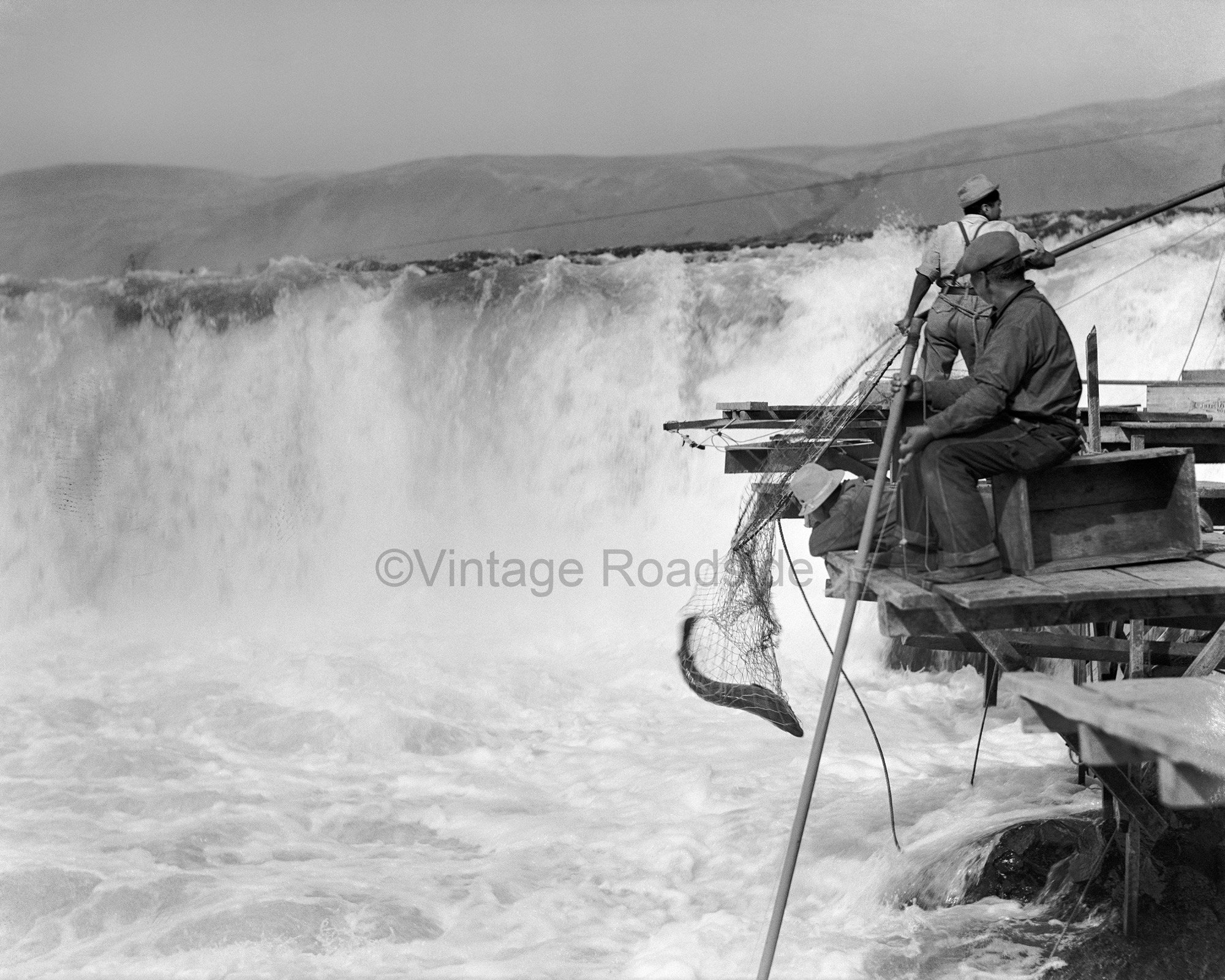 Native Americans Fishing