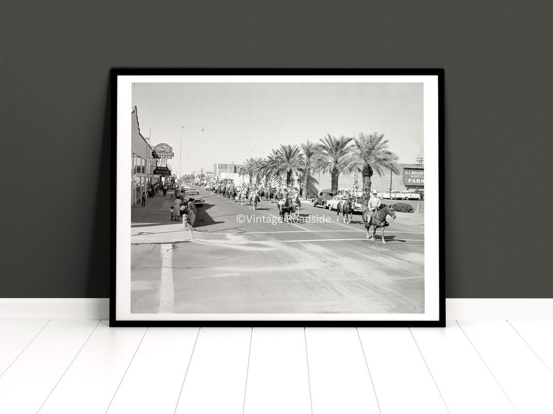 Vintage Phoenix Rodeo Parade Photo Archival Print From - Etsy