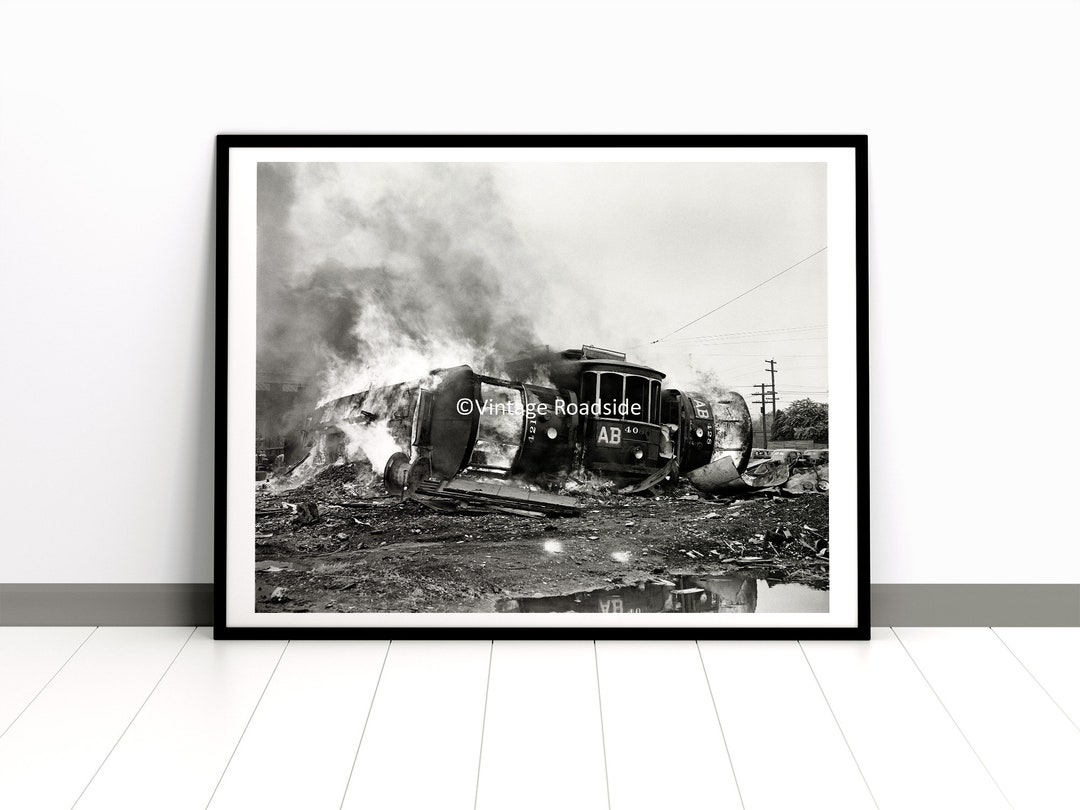 Portland Streetcar Photo, Oregon Trolley, Archival Print From Original ...