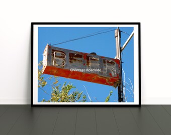 Rusty Bar Sign - Etsy