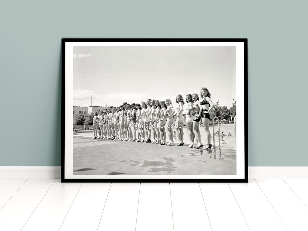 Miss Portland 1947 Beauty Pageant Contestants, Women in Vintage ...
