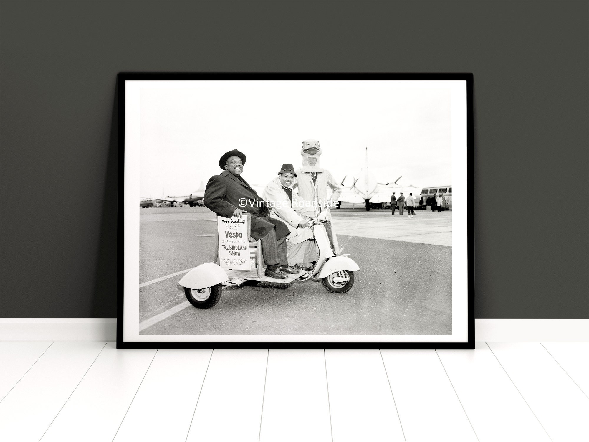 Vintage Vespa Portrait