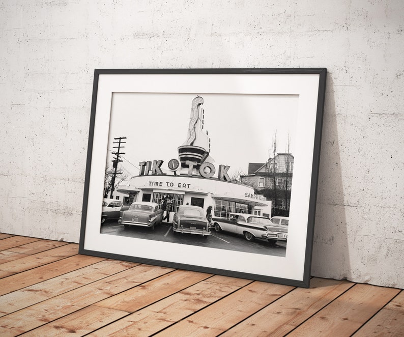 The Tik Tok Drive In Photo Portland Oregon Archival print | Etsy