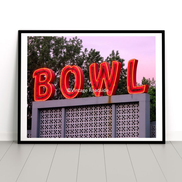 Bowling Alley Sign - Etsy