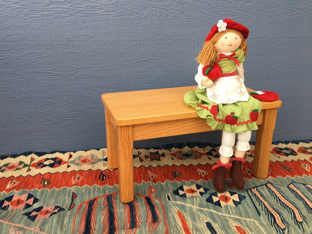 Child Bench 23 1/2 L Solid Wood Bench Toddler Bench Quality Children's ...