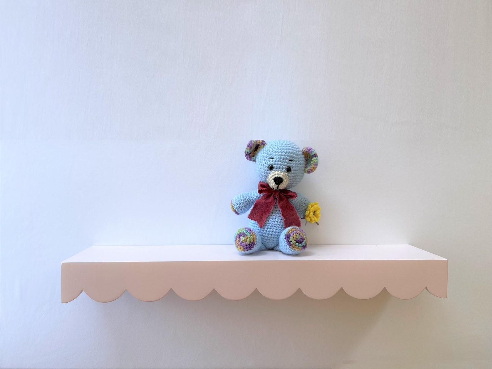 Pink Floating Shelf Multiple Sizes Nursery Decor Girls Bedroom Pink ...