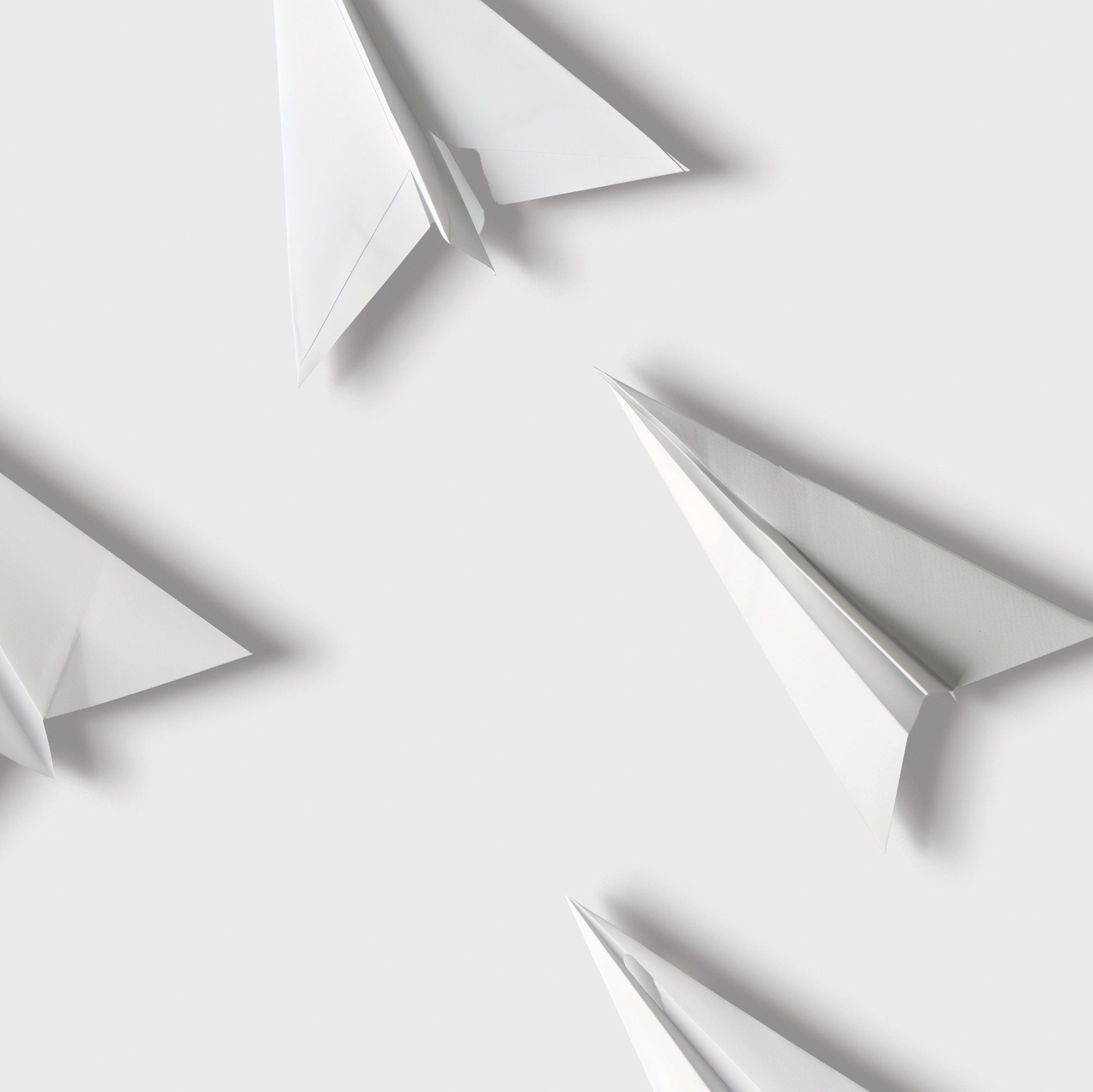 Paper Airplane 3- Printable Art | Minimalistic | Simple | 3D | Kids ...
