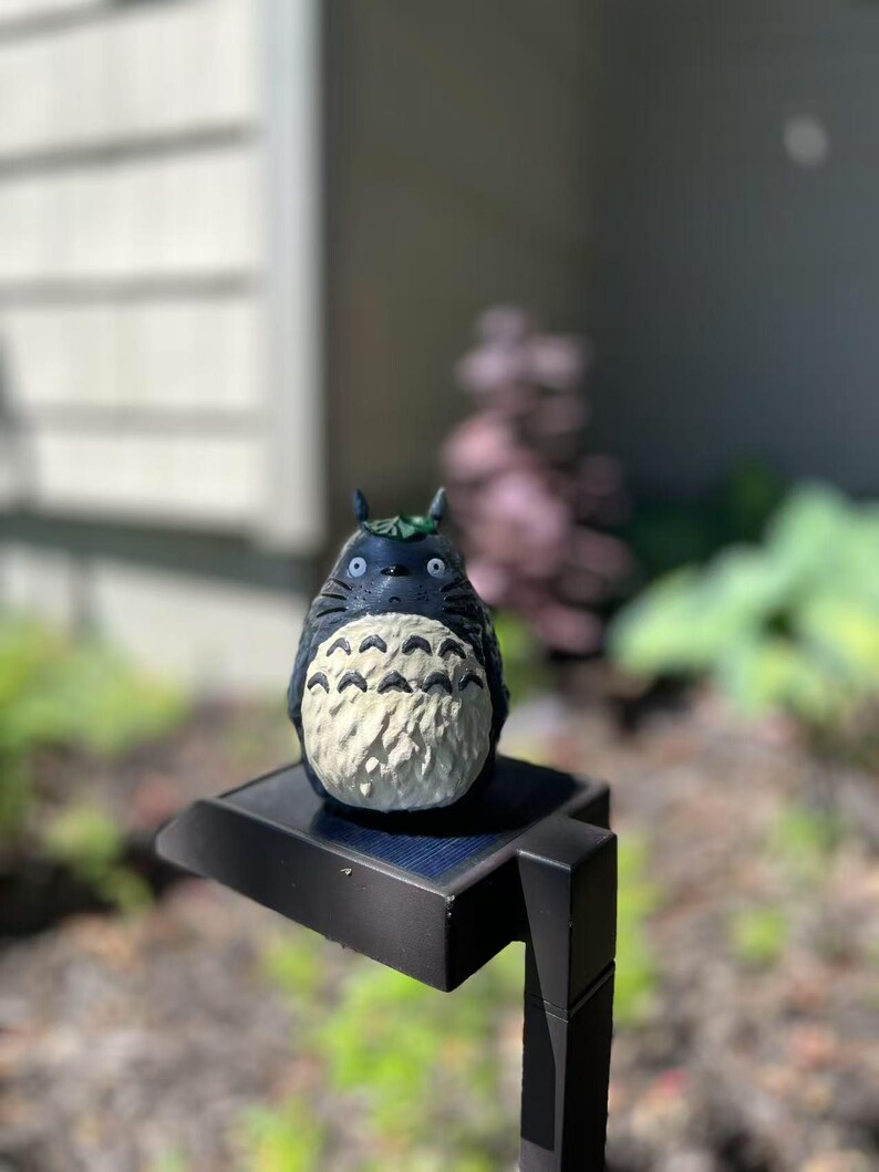 Totoro Miniature – Handcrafted & Painted 3D Collectible Figurine, 3 ...