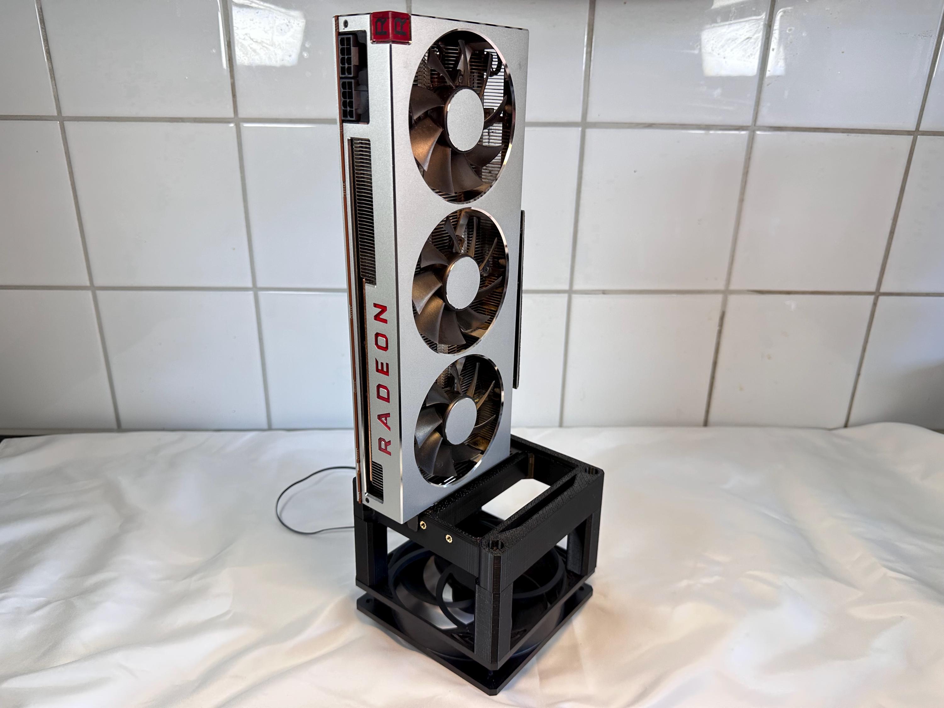 Vertical GPU Display Stand — Airflow-optimized Graphics Card Support ...