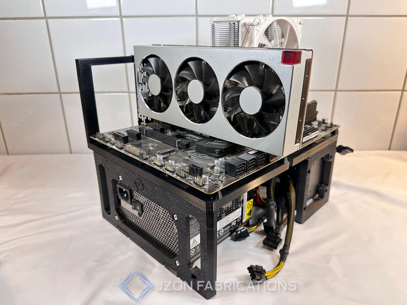 Open-air Computer Test Bench — Modular PC Assembly Platform With GPU ...