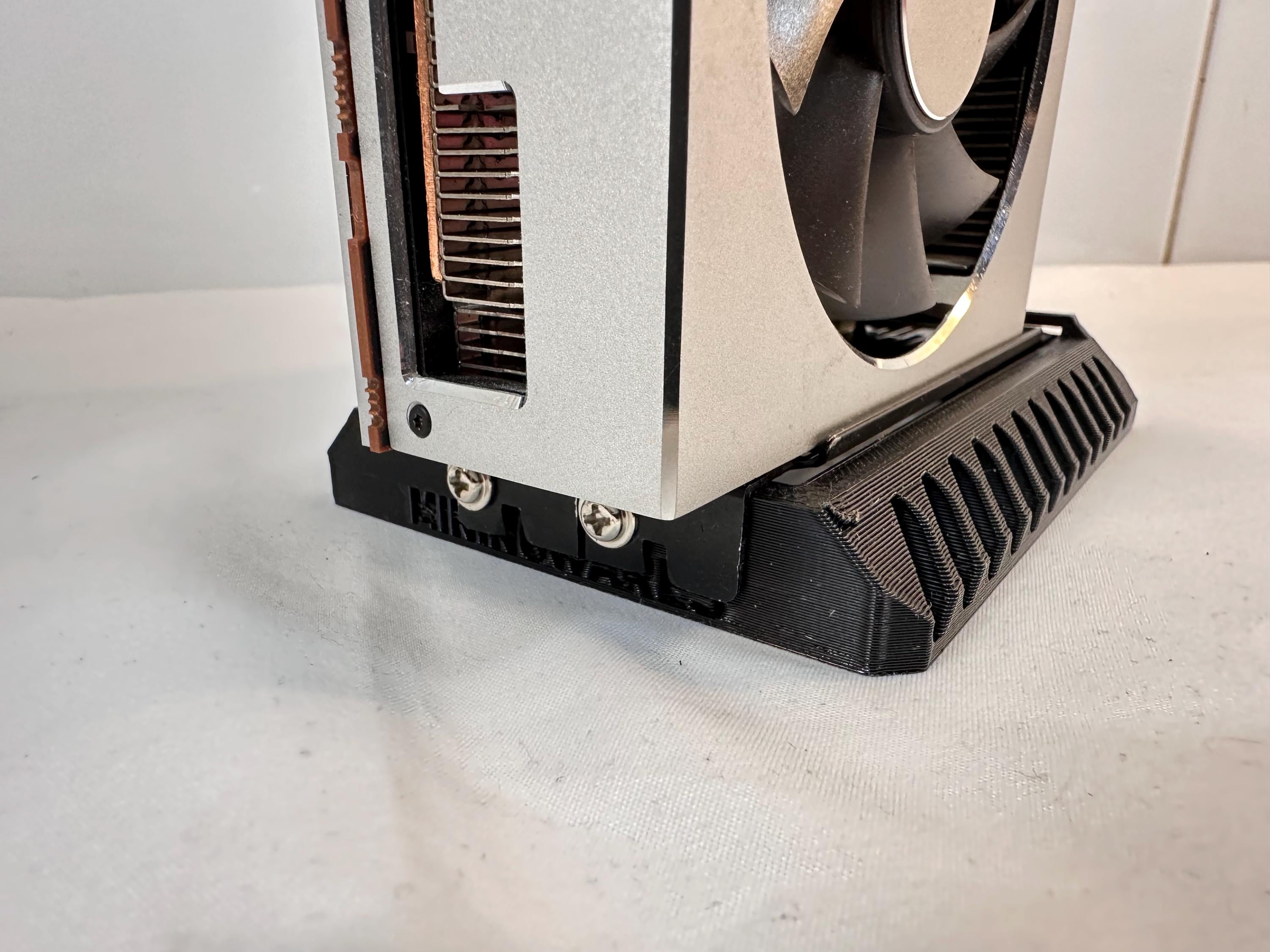 Compact Vertical GPU Stand — Small‑footprint Graphics Card Display ...