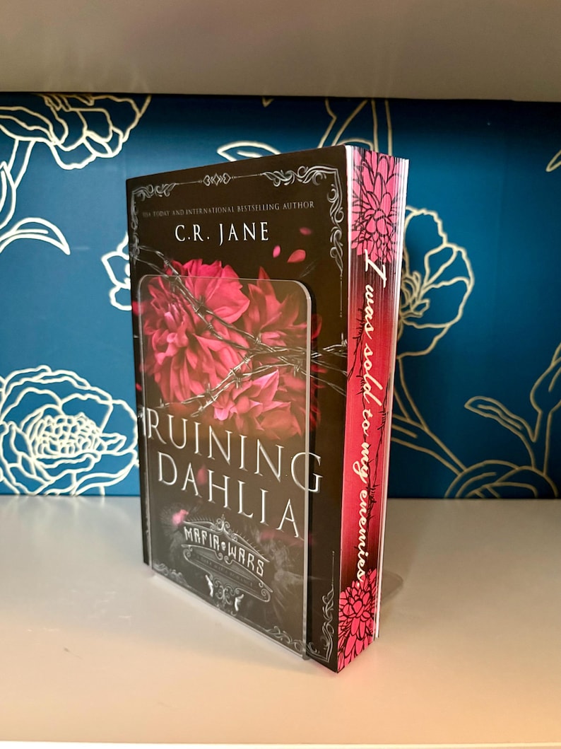 Paperback “ruining Dahlia” by C.R. Jane With Custom Sprayed Edge - Etsy