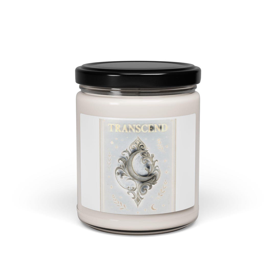 Transcend Moonlit Orb Candle, Soy Jar 9oz | Celestial Aromatherapy - Etsy