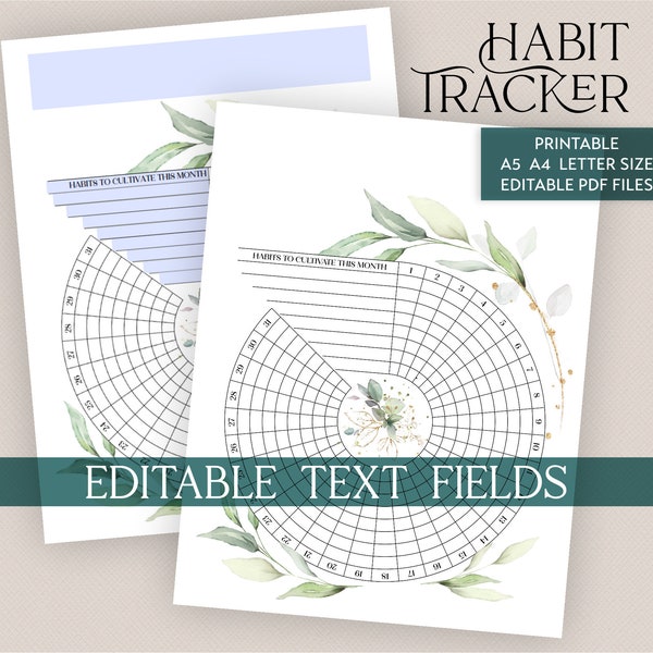 Circle Tracker - Etsy
