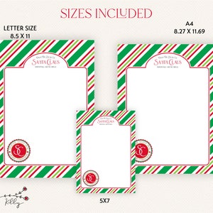 Editable Santa Cam Letter | Printable PDF & JPG Files | Use Santa's ...
