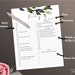 Botanical Daily Planner Bundle: Timed & Untimed, A4 A5 Letter (editable ...