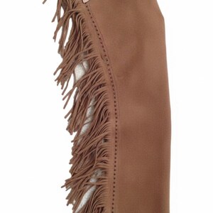 Custom Hand-tooled Western Show Chaps - Navy Blue Suede Riding Chaps ...