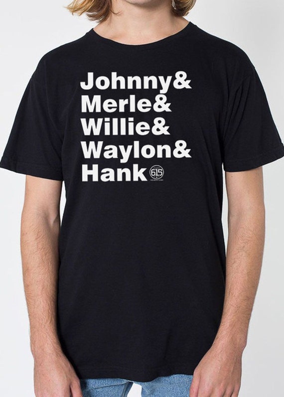 Items similar to Country Music "LEGENDS" UNISEX T-SHIRT - Extra Small ...