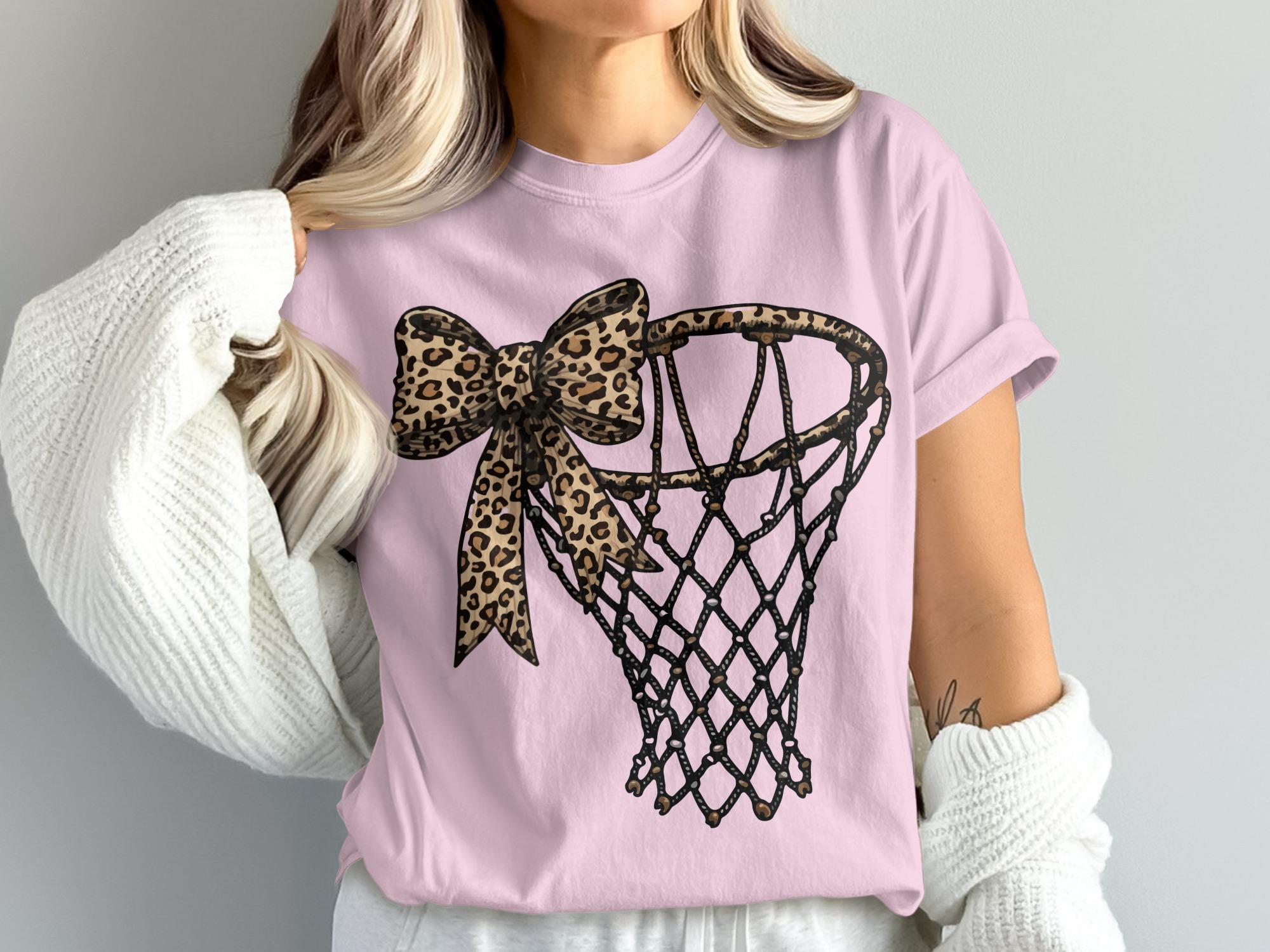 Leopard Print Basketball Hoop With Bow PNG – Sublimation Clipart - Etsy