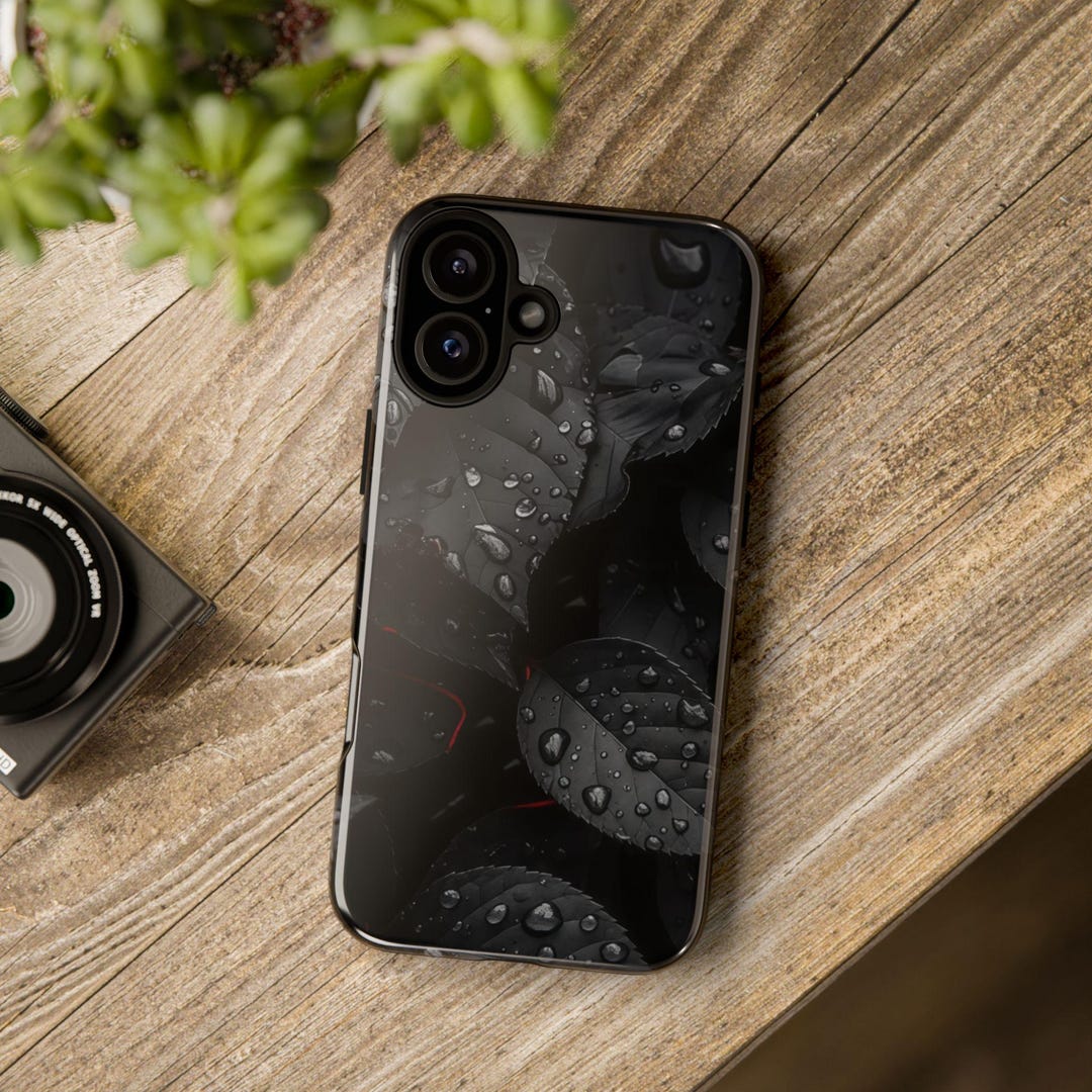 Realistic Water Drops Case for iPhone 16 15 14 13 Pro Max, Samsung S25 ...