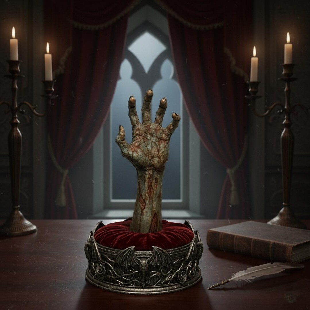 Vampire Hand Display STL – Gothic Horror Hand for 3D Printing - Etsy