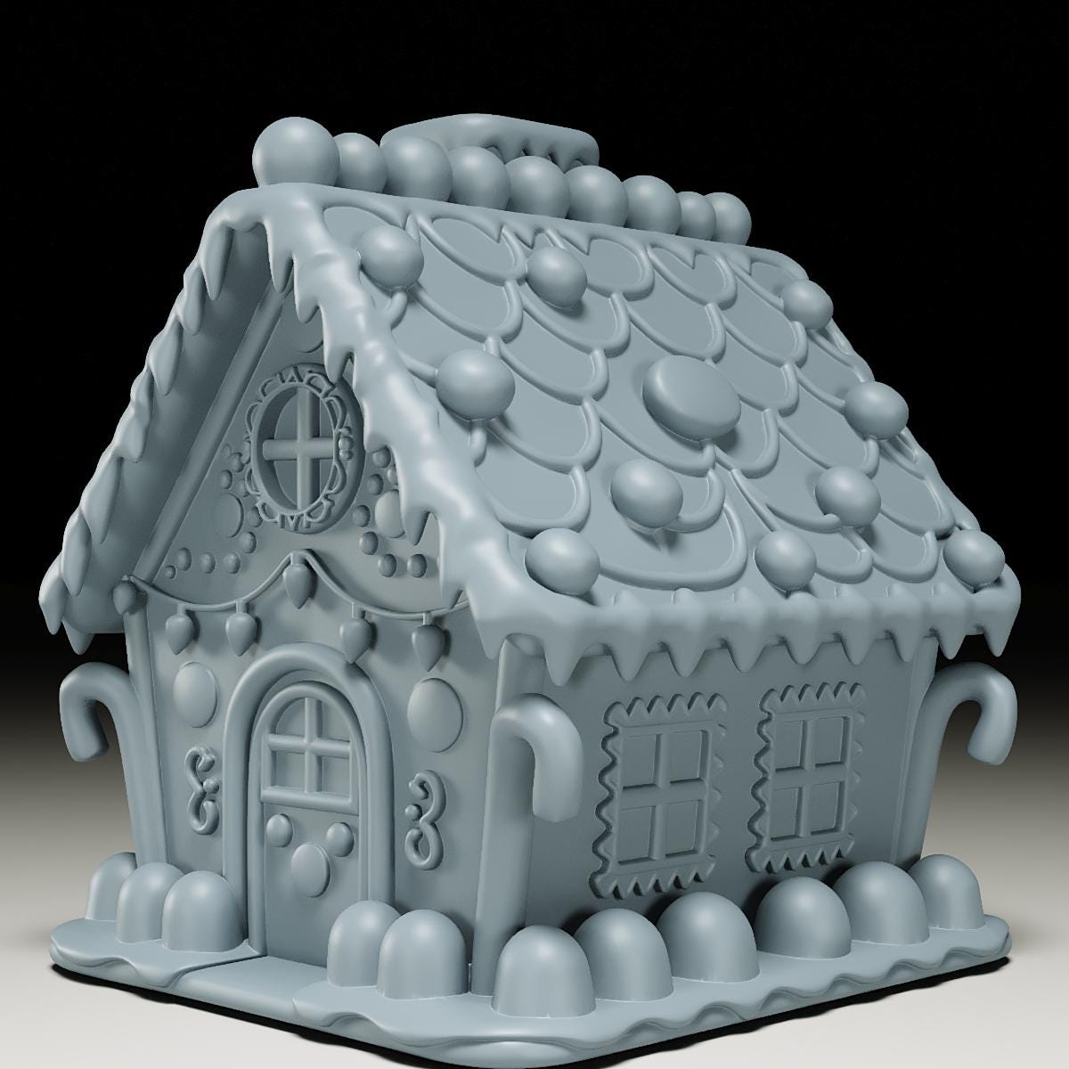 Gingerbread House – Christmas STL File for 3D Printing - Etsy Canada