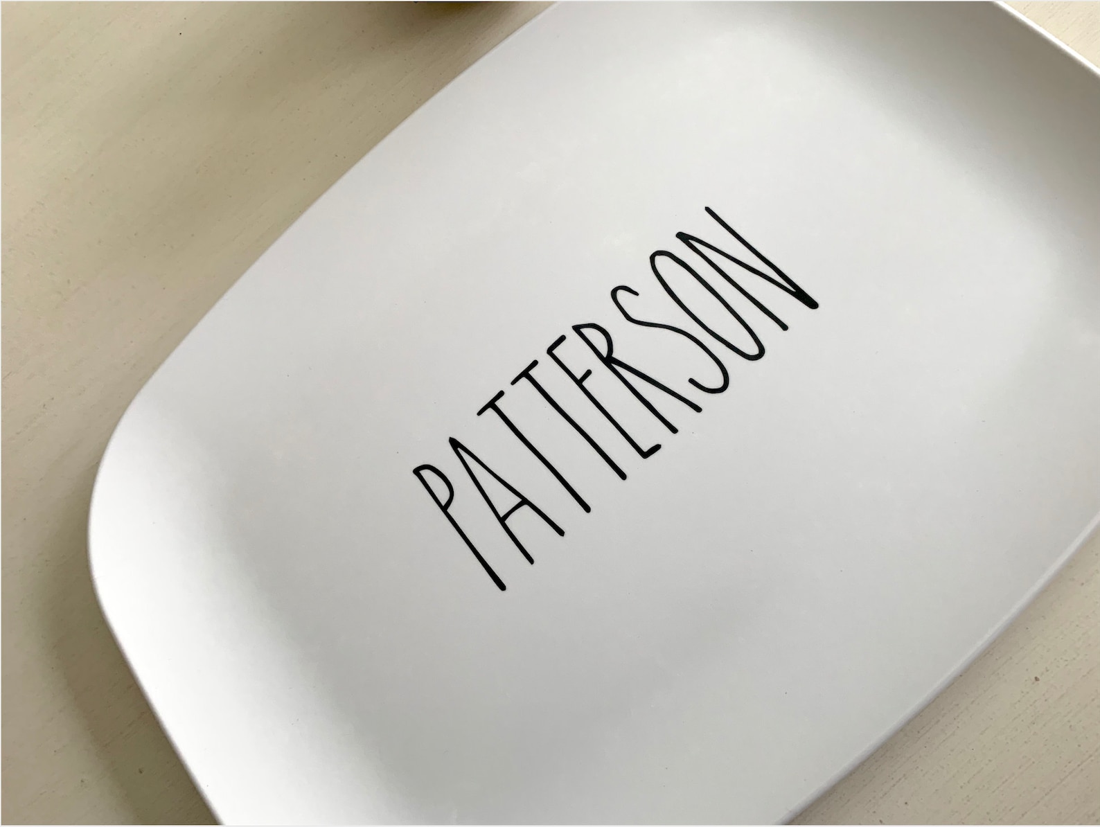 Personalized Serving Platter, Family Platter, Custom Serving Tray ...