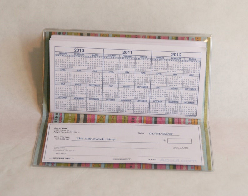 Checkbook Cover, Paisley Vinyl Checkbook Cover, Travel Gift,ps359 - Etsy