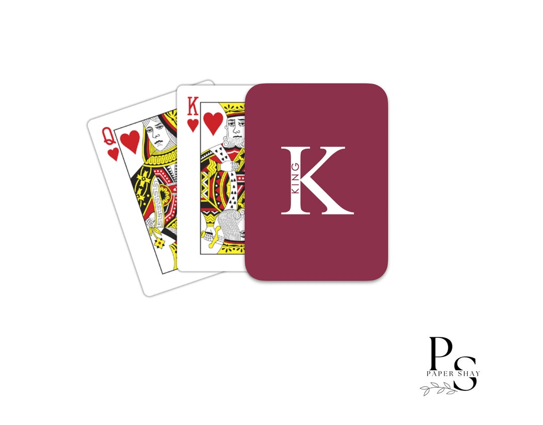 Design Your Own Custom Poker Cards,perfect for Family Game Night and ...