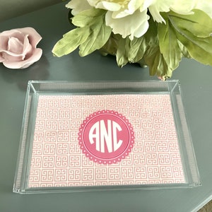 Personalized Acrylic Tray Custom Catchall Tray Small Tray - Etsy