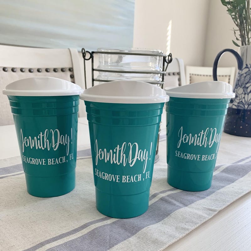 Monogrammed Cups - Etsy