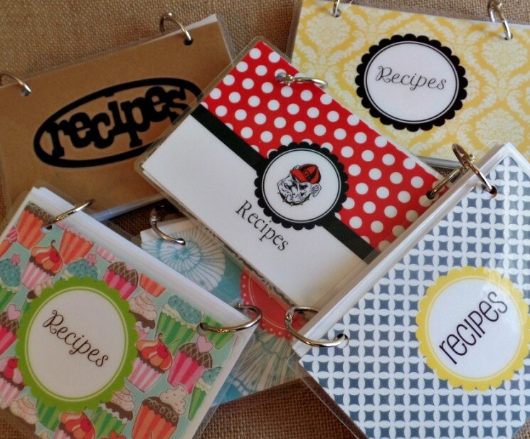 Recipe Card Binder Laminated 4 X 6,index Card Binder, Index Card Holder ...