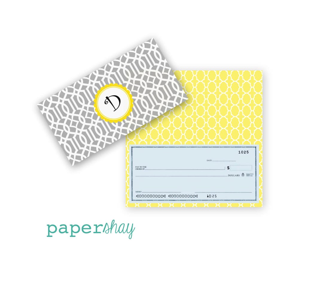 Checkbook Cover, Monogrammed Vinyl Checkbook Cover, Duplicate Checkbook ...