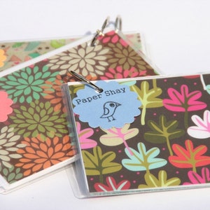 Personalized Index Card Binder, Flashcard Holder or Recipe Book ...