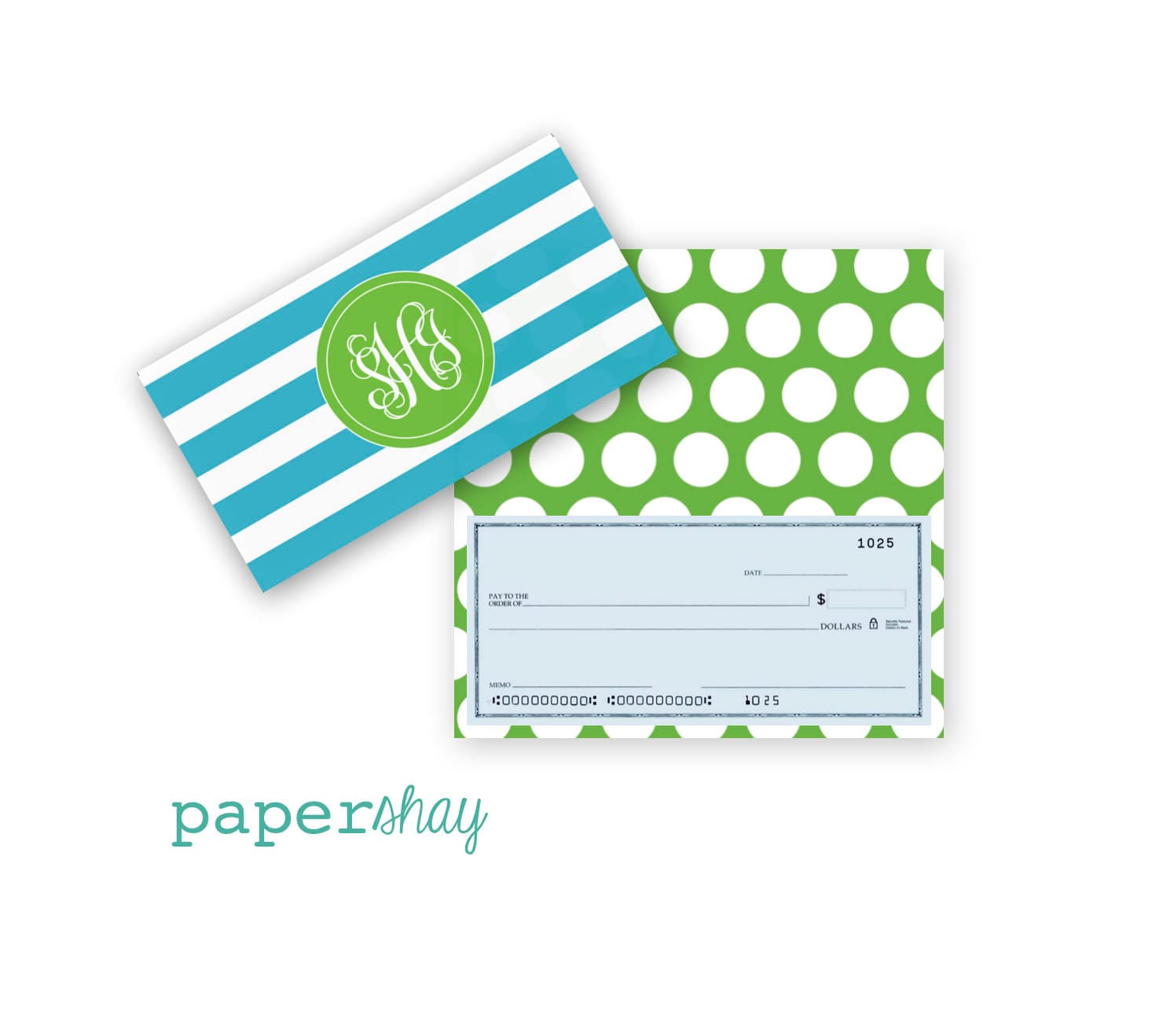 Checkbook Cover Monogrammed Vinyl Checkbook Cover Duplicate | Etsy