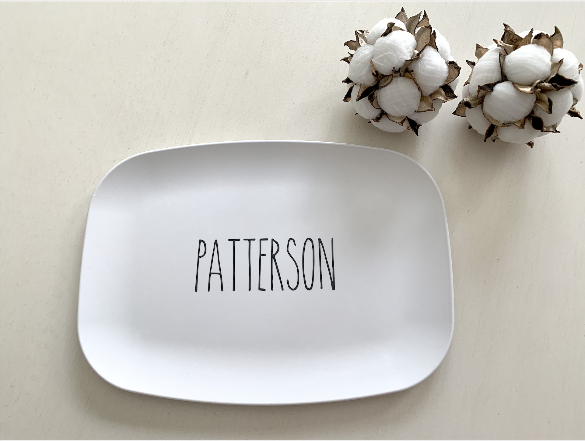 Personalized Serving Platter, Family Platter, Custom Serving Tray ...