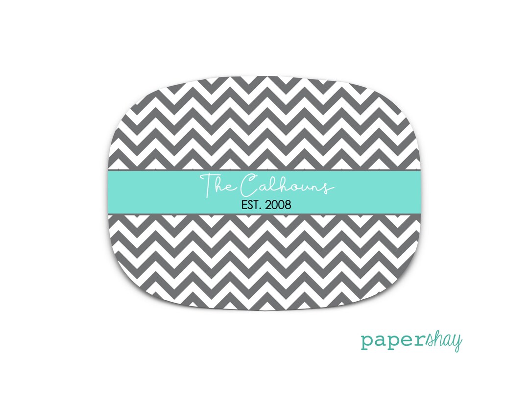Personalized Serving Platter, Family Platter, Custom Serving Tray ...